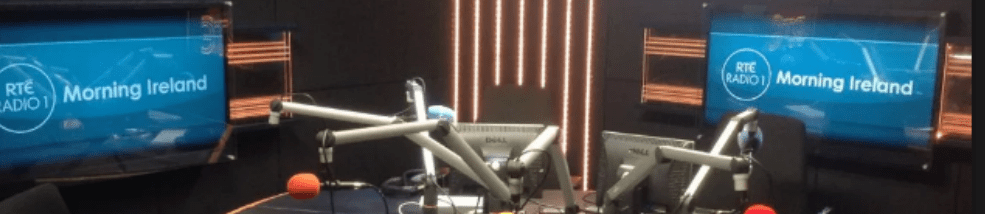 RTE Radio 1 - Morning Ireland Features Conor Sweeney & the new ...